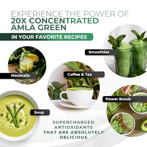 Healthy Amla and green tea blend