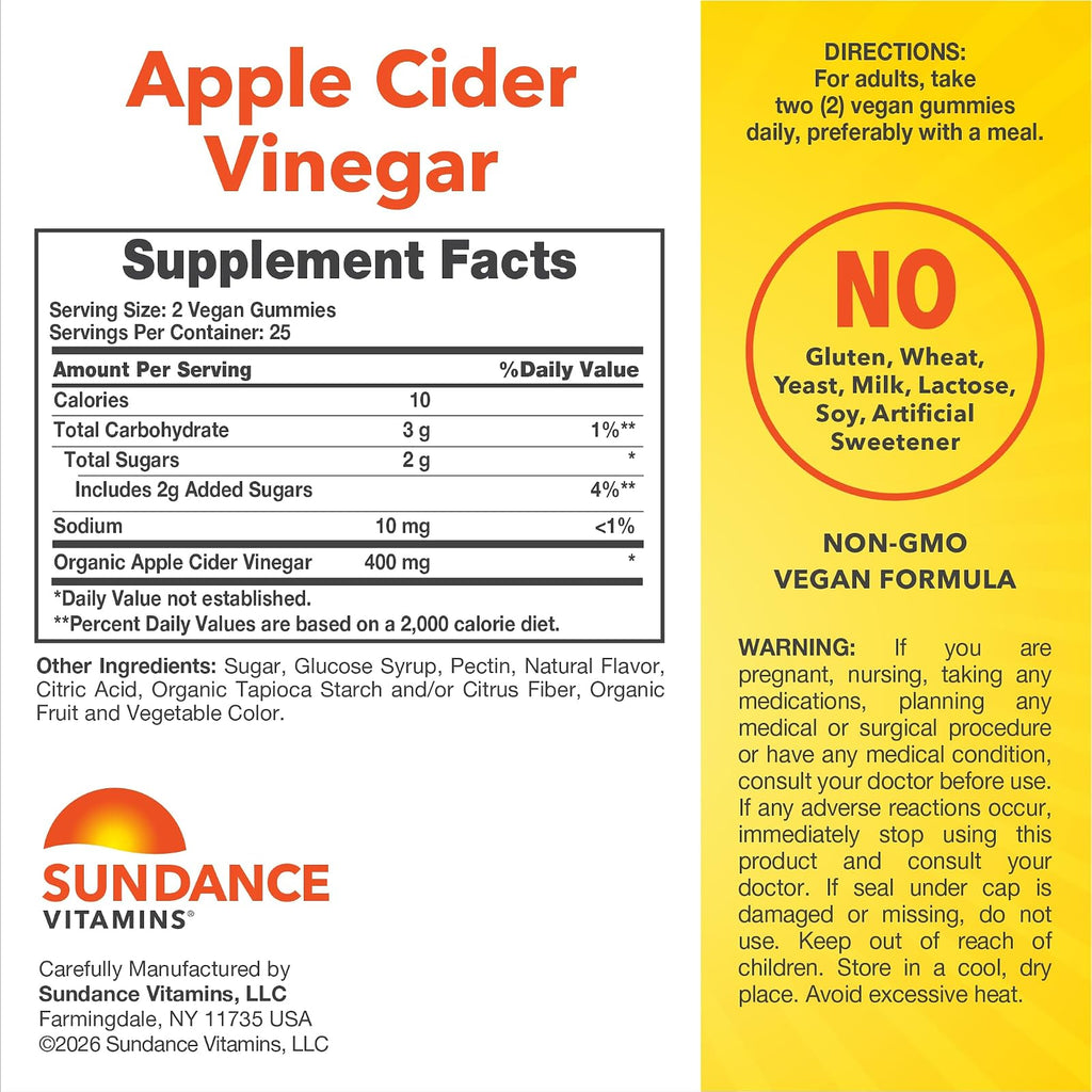 healthy apple cider gummies for children