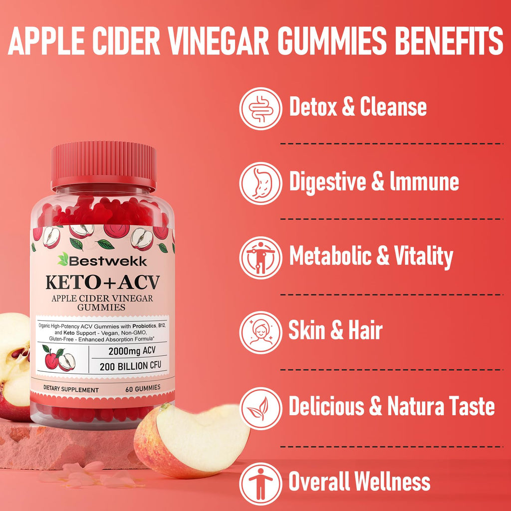 healthy apple cider vinegar gummies
