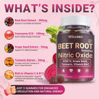 healthy beet root gummy snacks