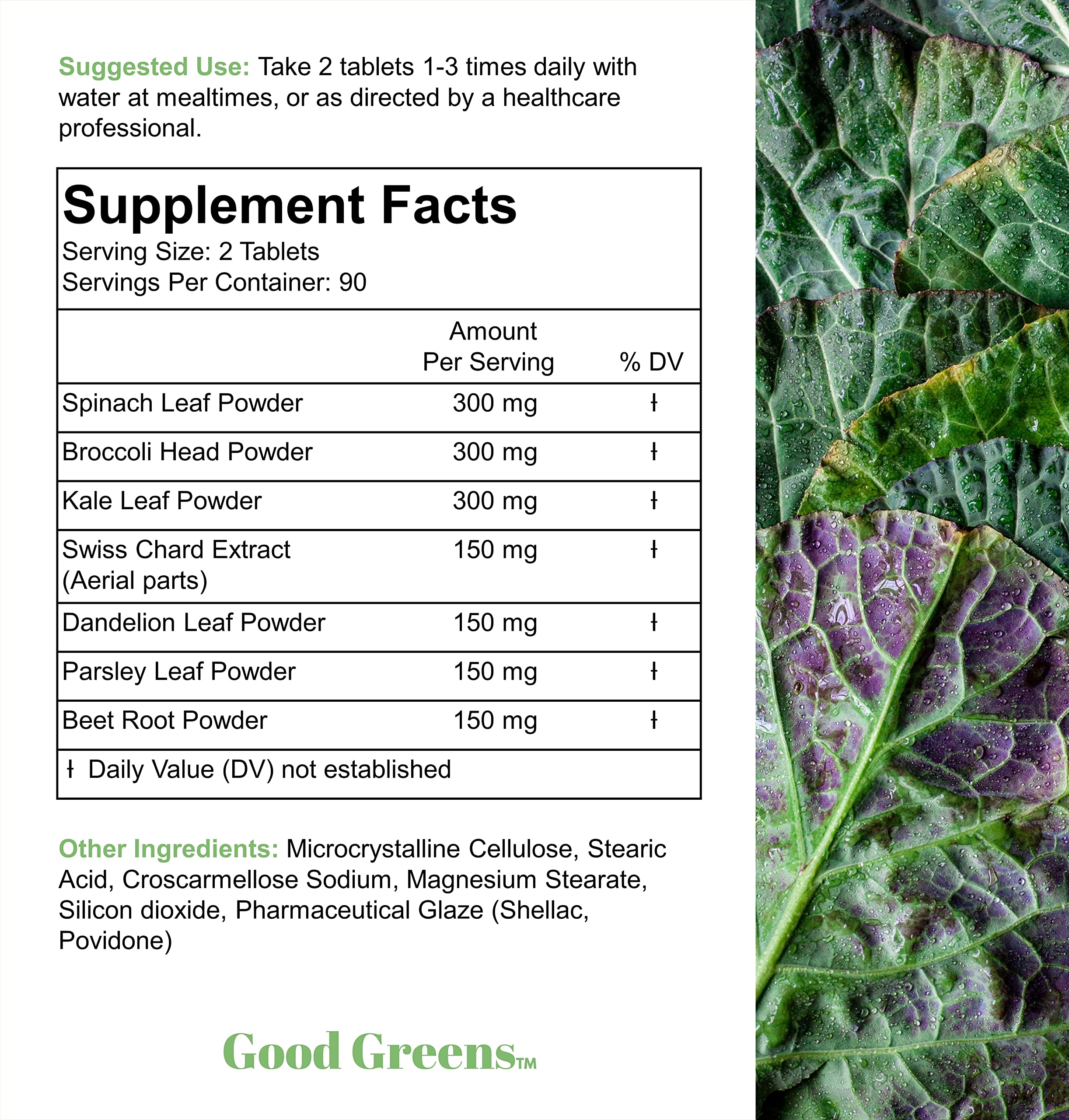 healthy beets and broccoli supplement