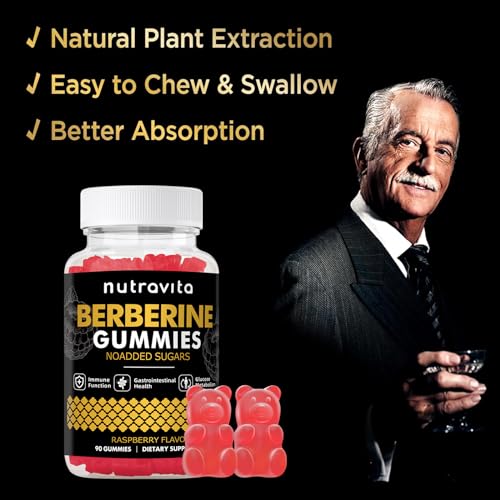 Healthy berberine gummies for wellness
