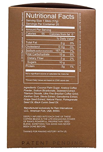 healthy blended vitamin & mineral coffee mix