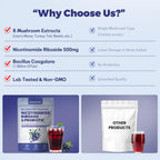 Healthy blueberry powder for snacks