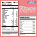 healthy blueberry protein powder for snacks