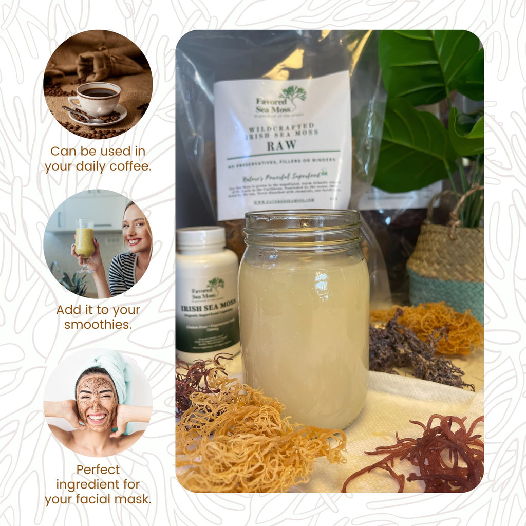 healthy body with sea moss