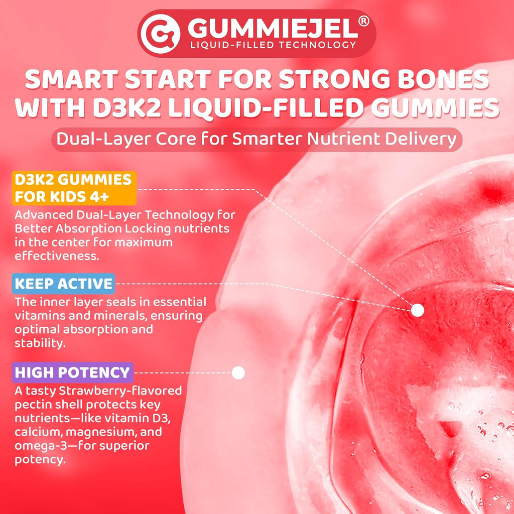 Healthy bone support gummies for kids