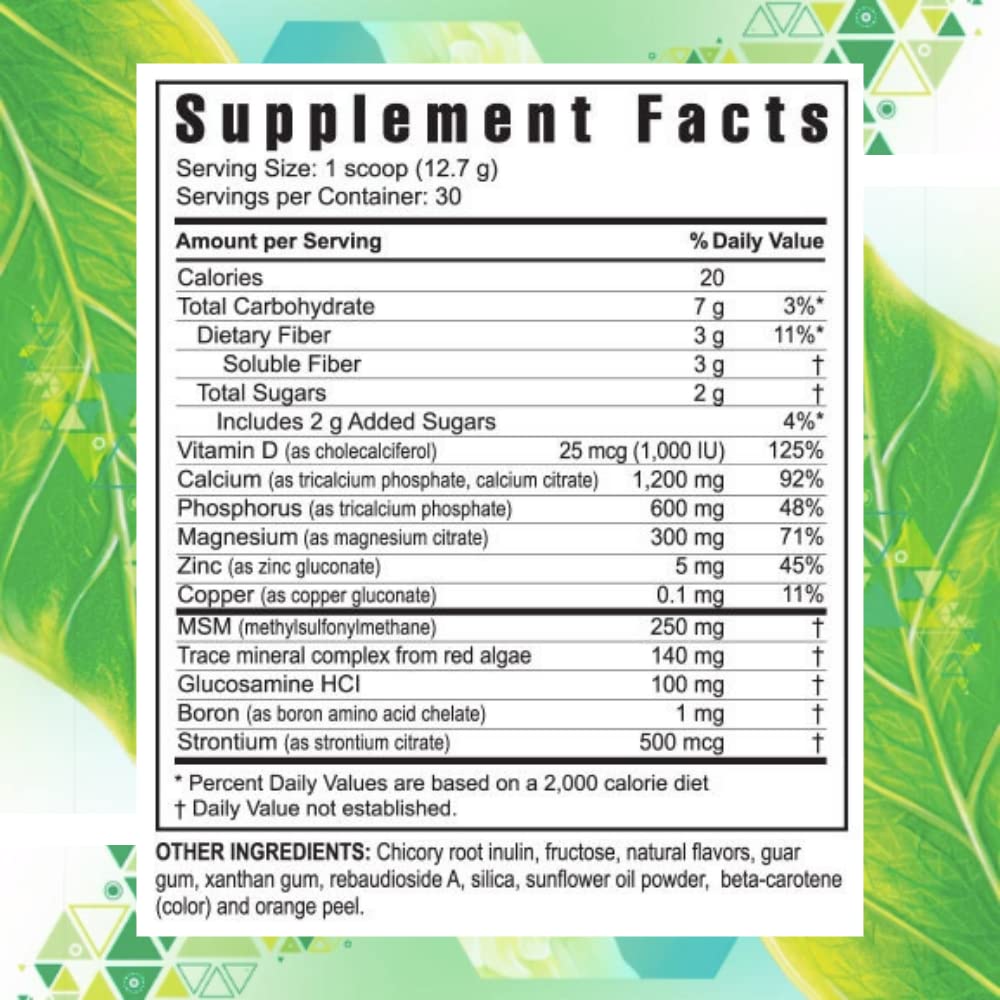 Healthy bones blended minerals