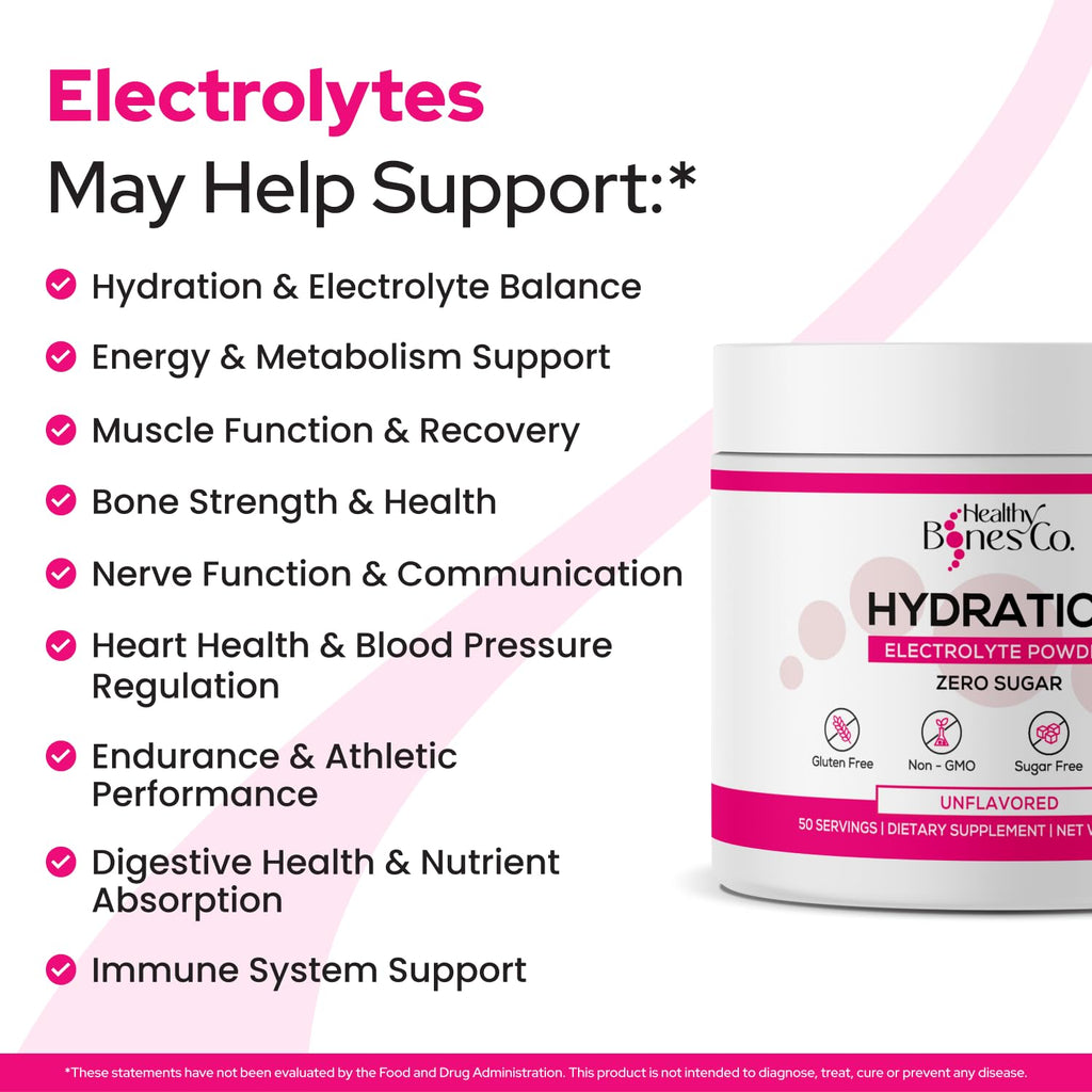 Healthy Bones Co. sports electrolytes