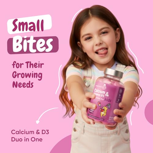 Healthy bones with calcium gummies