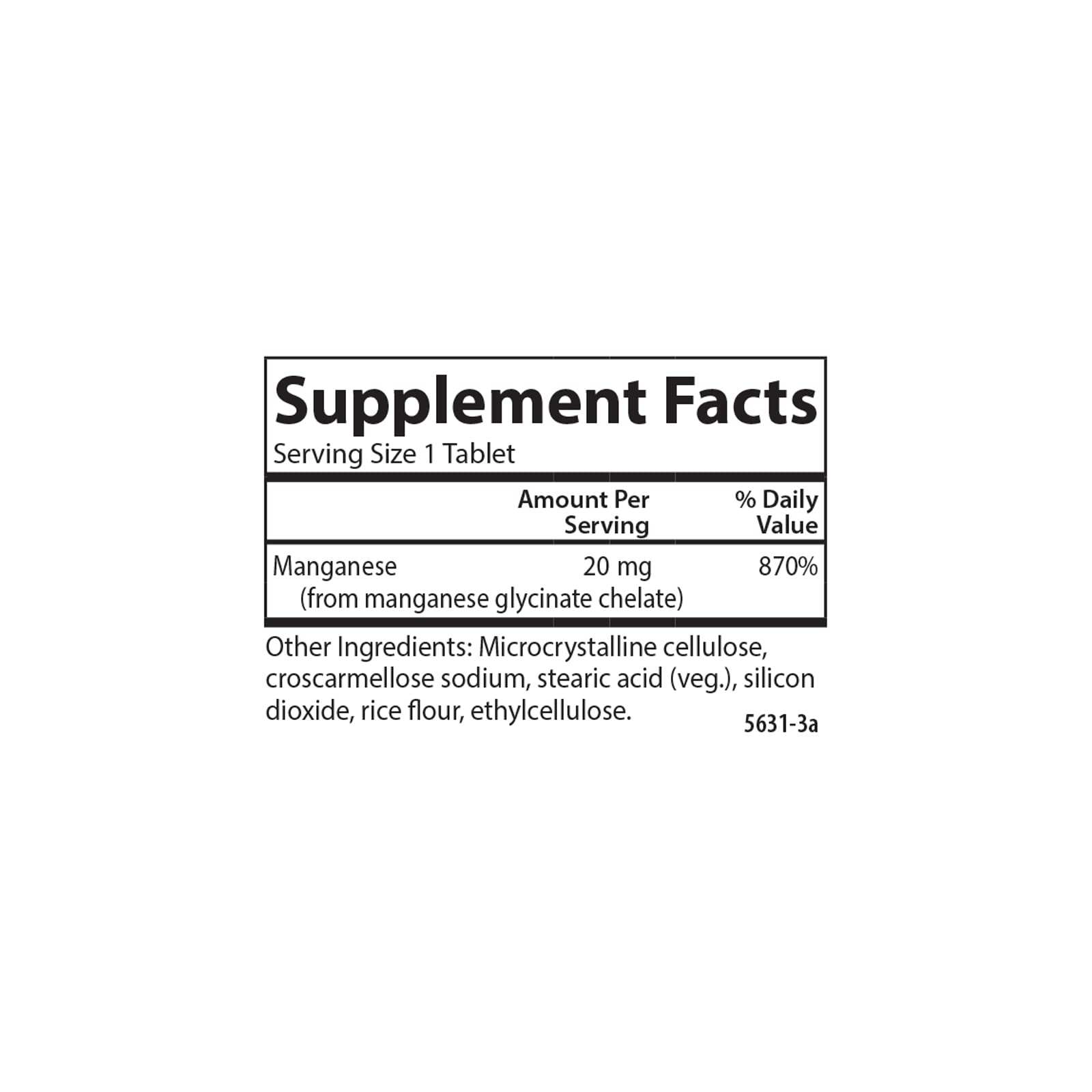 Healthy bones with chelated manganese