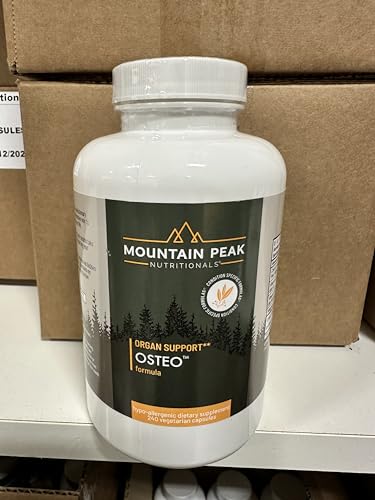 Healthy bones with Mountain Peak Nutritionals