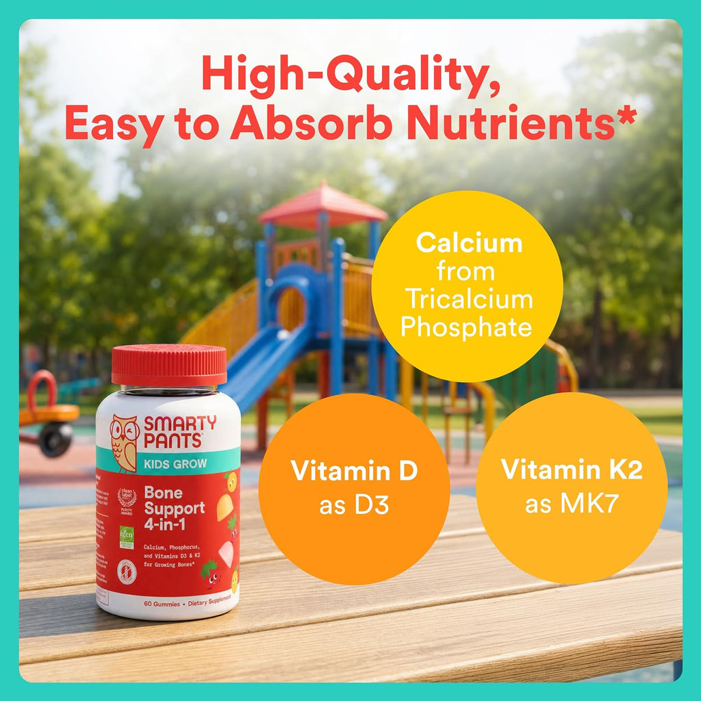 Healthy bones with SmartyPants gummies
