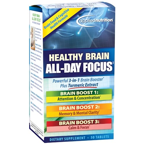 Healthy Brain focus supplement tablets