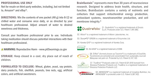 healthy brain support with protein