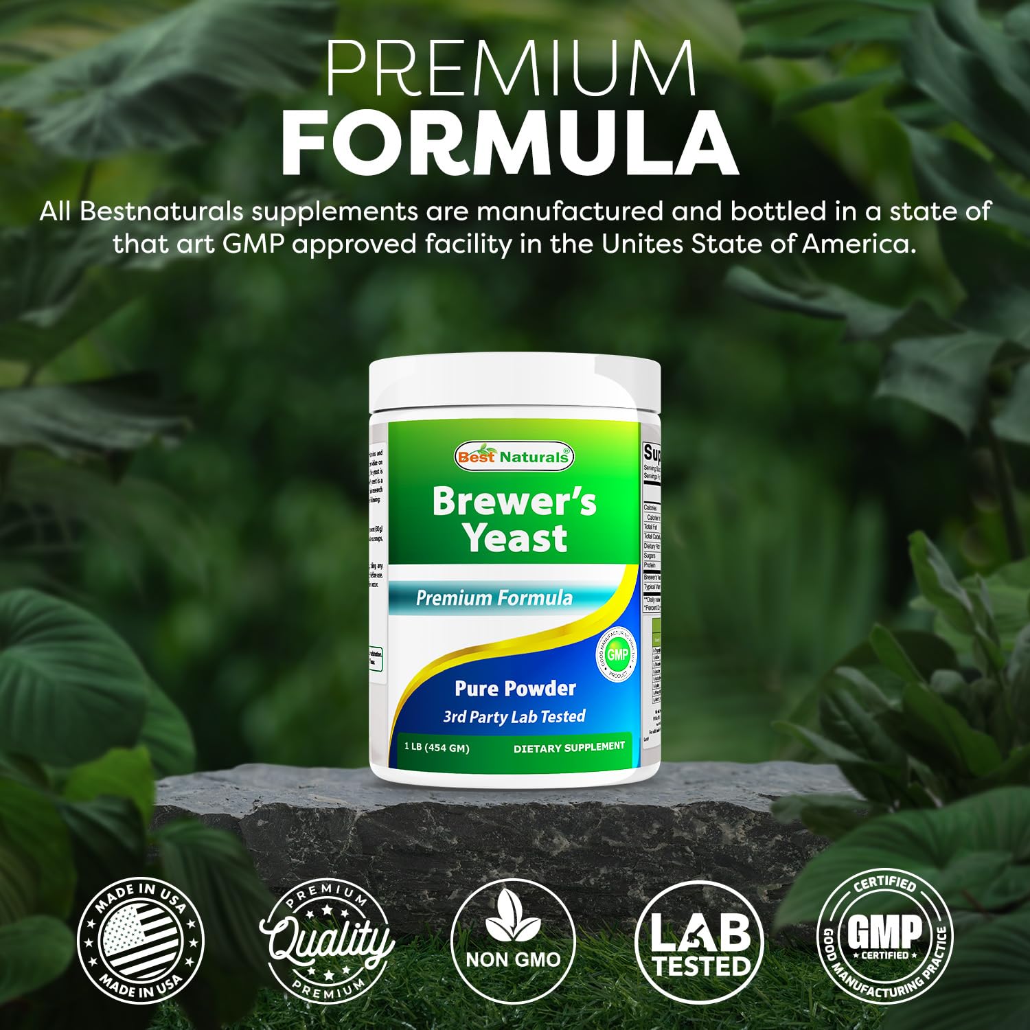 Healthy breastfeeding with brewer's yeast