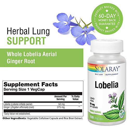 healthy bronchial function with Lobelia