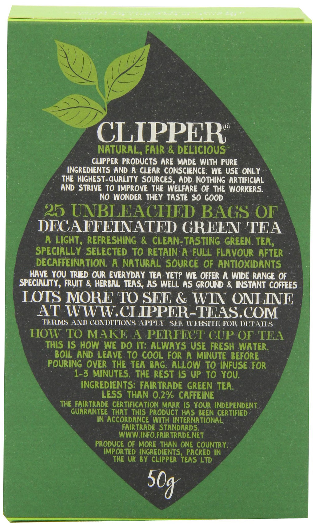 healthy caffeine-free green tea