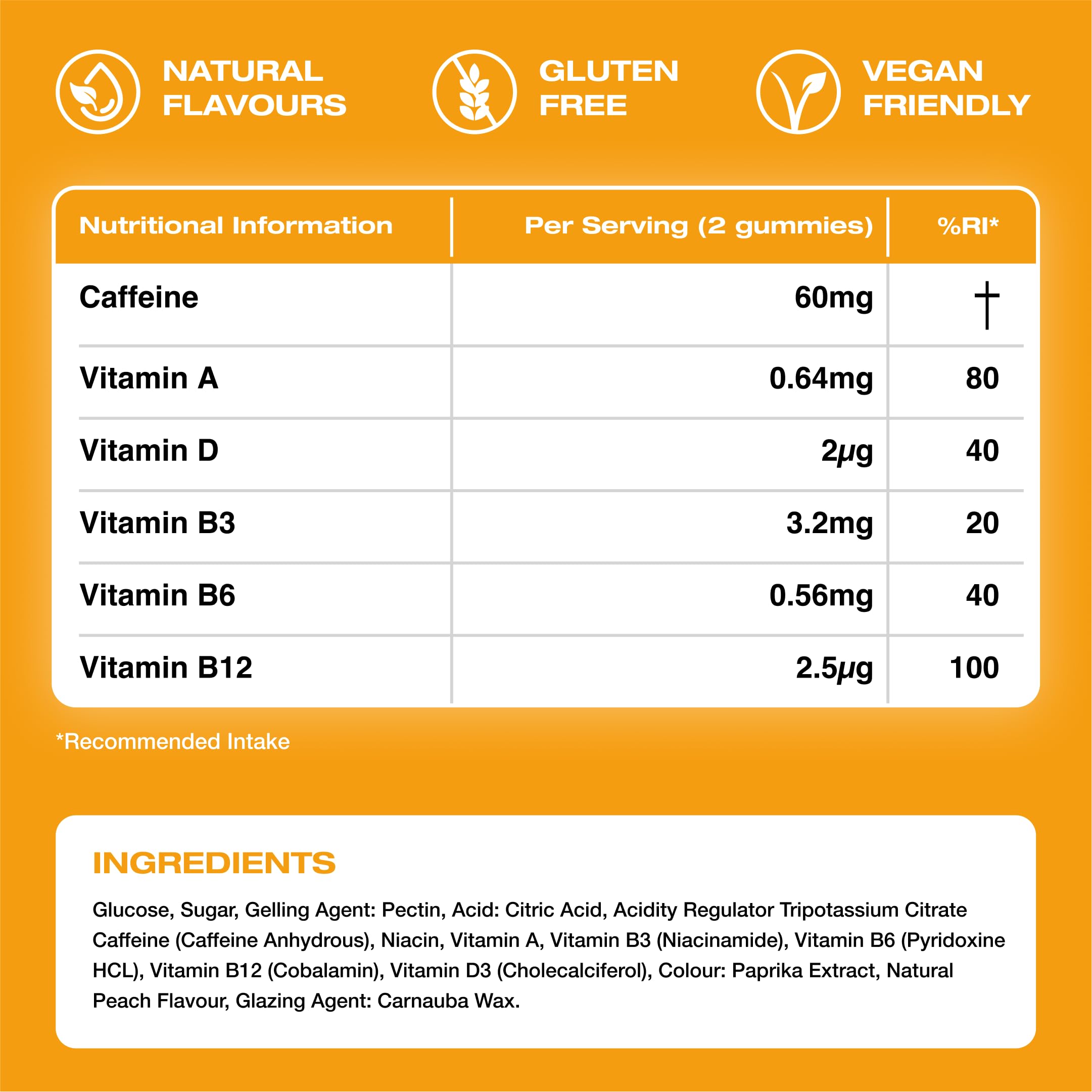healthy caffeine gummies for daily use