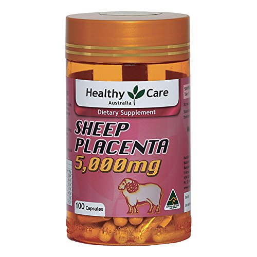 Healthy Care Sheep Placenta 5000mg capsules for wellness