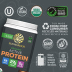 healthy chocolate peanut butter protein shake
