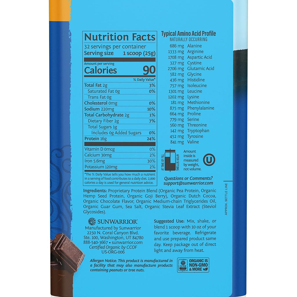 healthy chocolate protein powder option