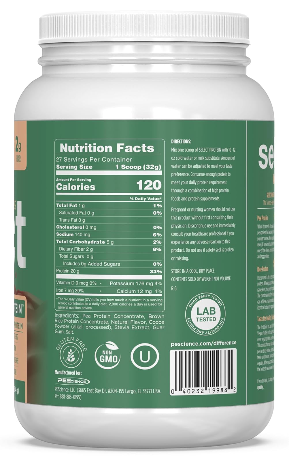 healthy chocolate protein powder option