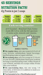 healthy chocolate protein powder option