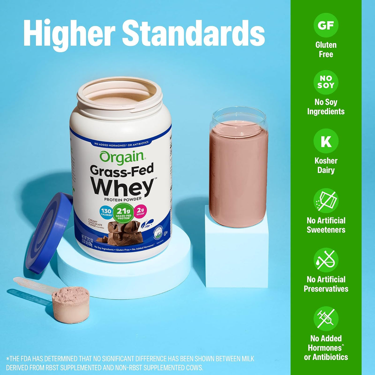 healthy chocolate protein shake