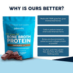 healthy chocolate protein supplement