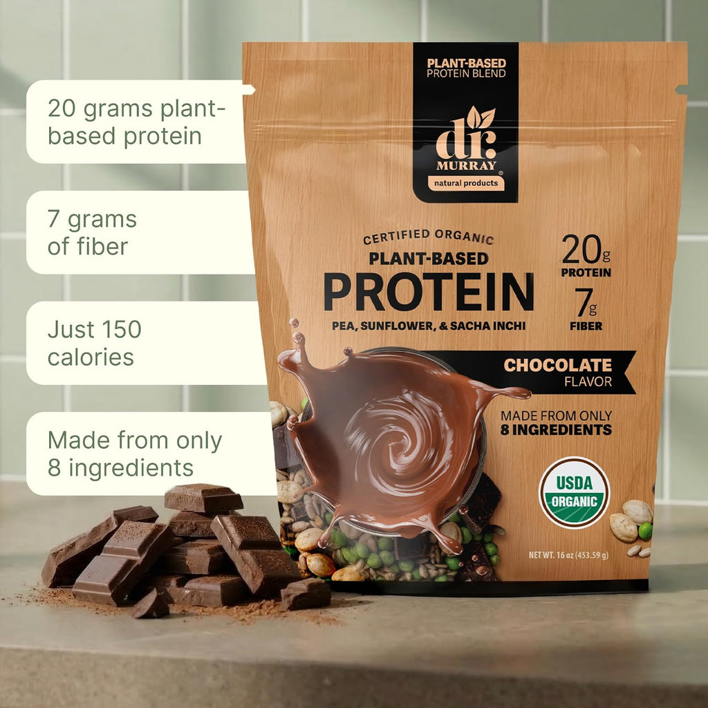 healthy chocolate protein supplement