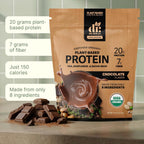healthy chocolate protein supplement