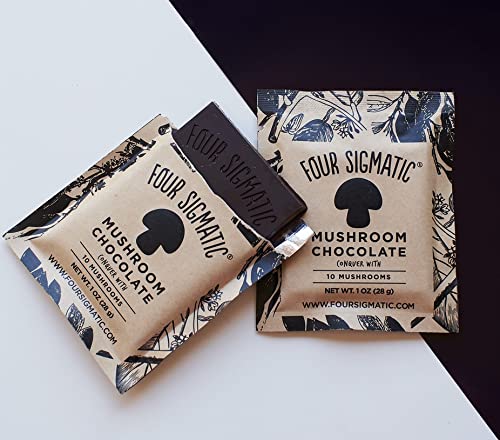 healthy chocolate with chaga and reishi