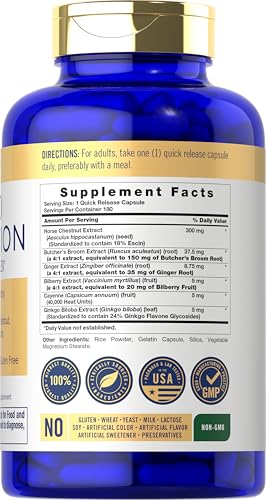Healthy circulation supplement for vitality