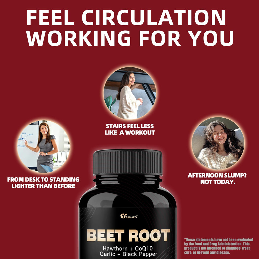 healthy circulation support beet root