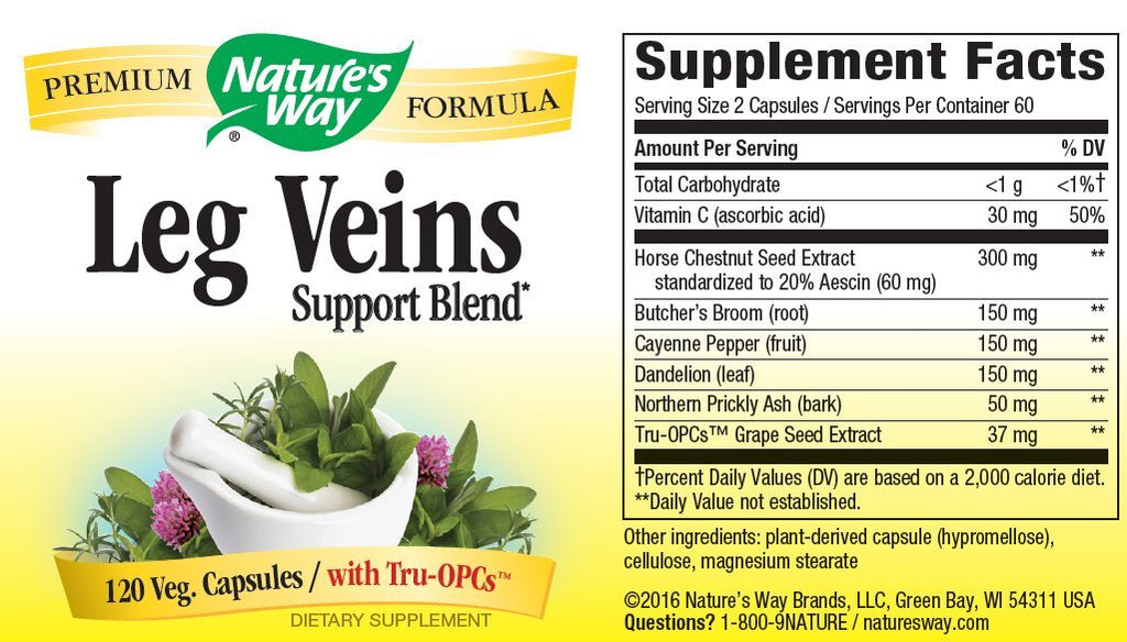 healthy circulation support with Nature's Way