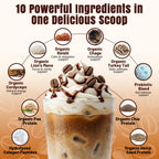 healthy coffee alternative with protein