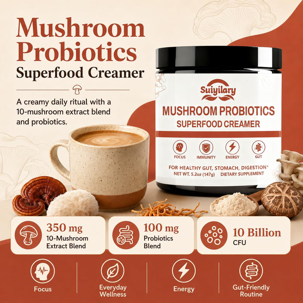 healthy coffee creamer with probiotics