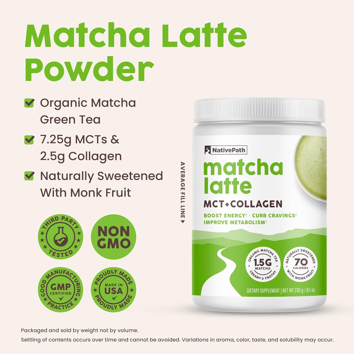 healthy collagen latte for beauty