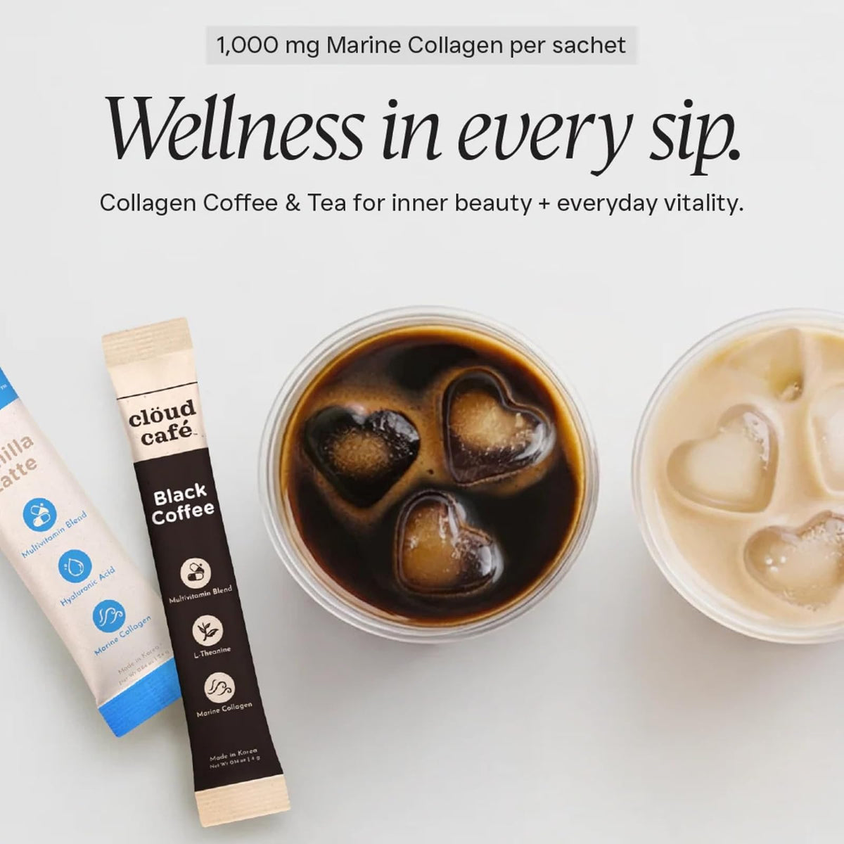 healthy collagen latte mix