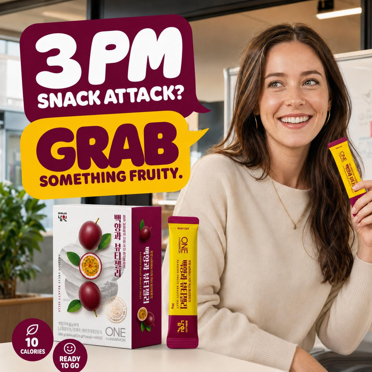 healthy collagen snack option