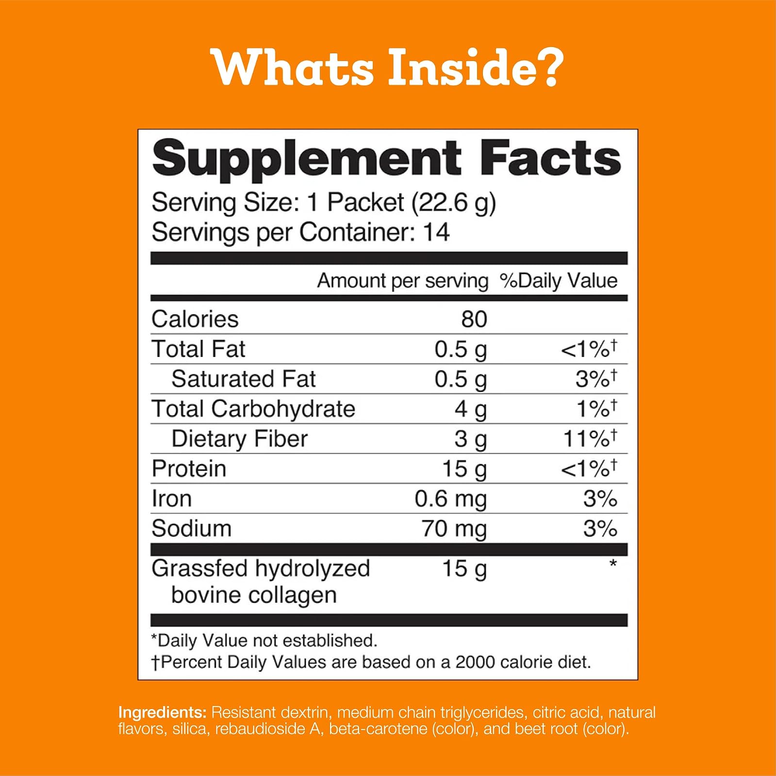 Healthy collagen supplement for beauty