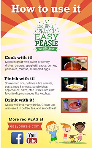 healthy cooking with Easy Peasie