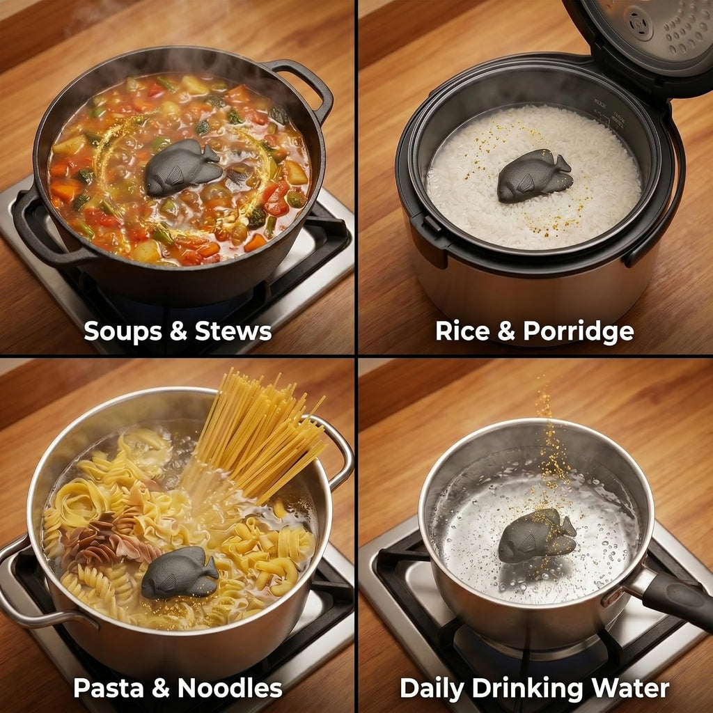 healthy cooking with iron tools