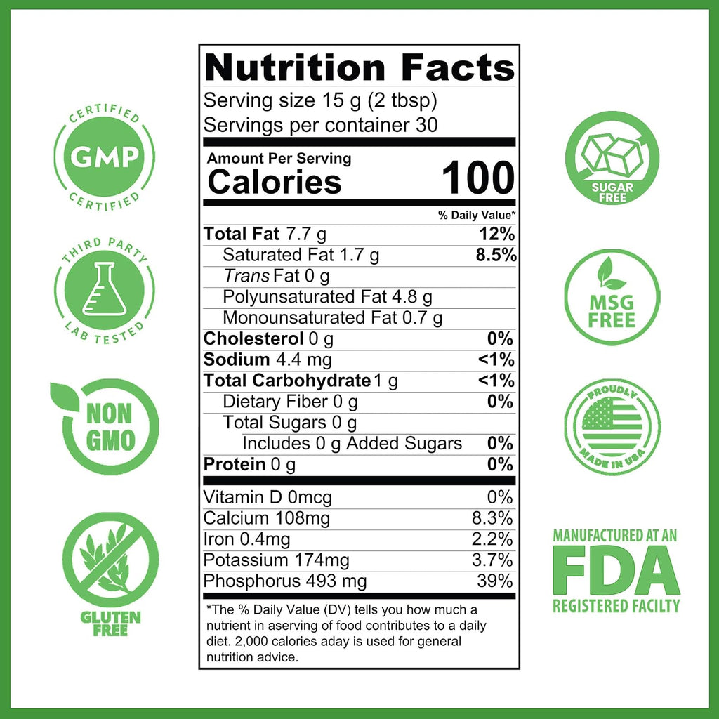 healthy cooking with lecithin granules