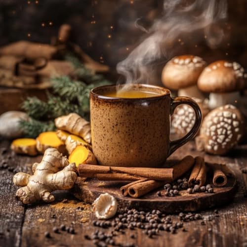 Healthy cooking with mushroom spices