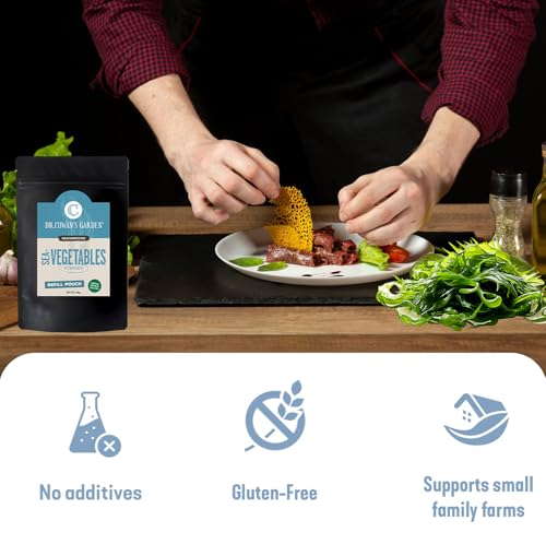 Healthy cooking with sea vegetable powder