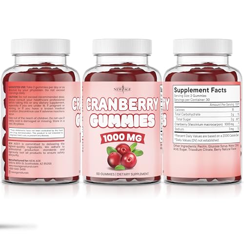 healthy cranberry gummies for everyday support