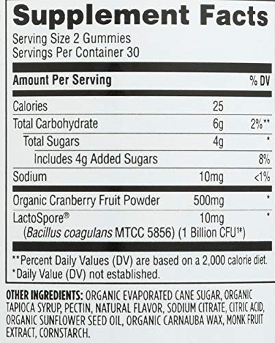 healthy cranberry gummies for everyday vitality