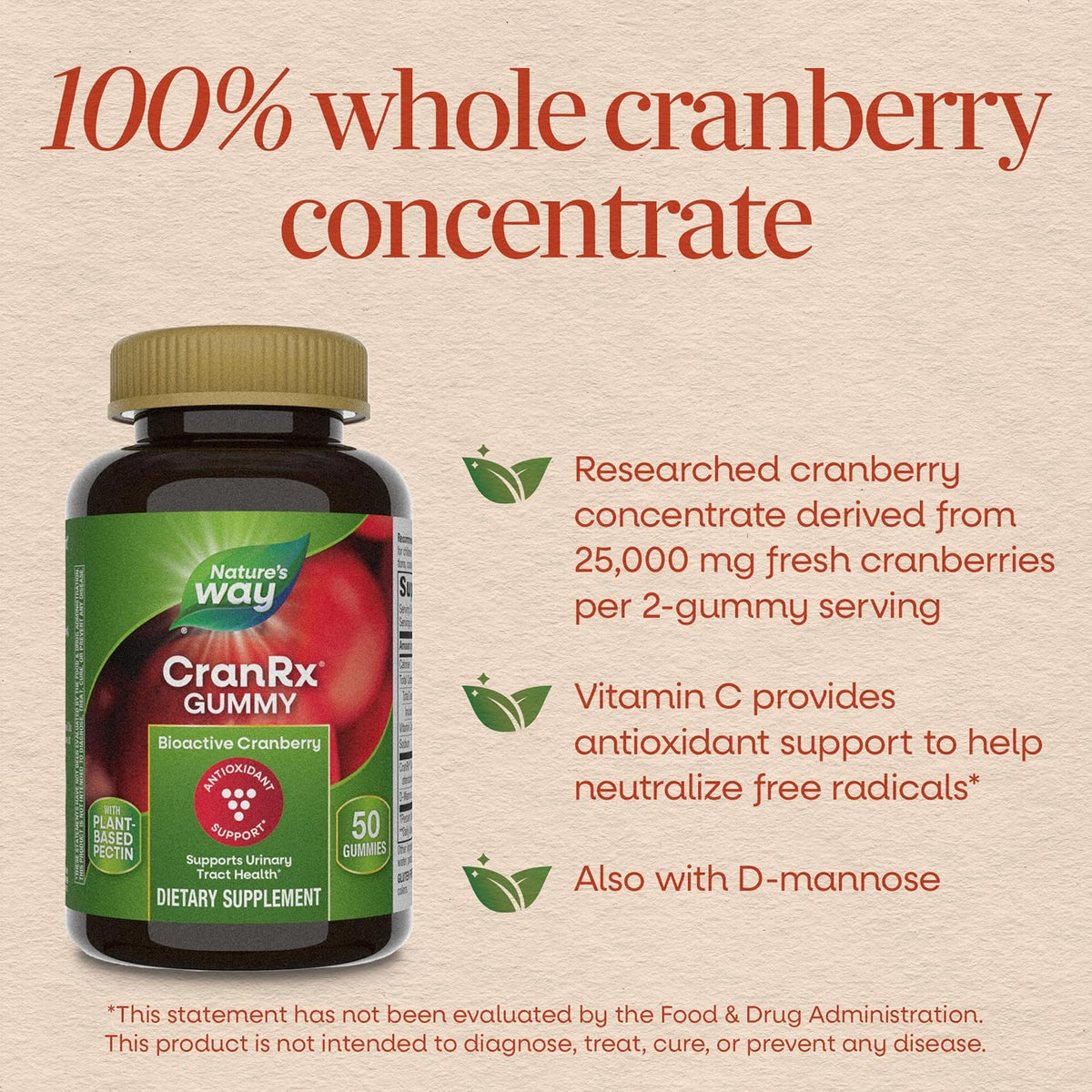 healthy cranberry gummies for families